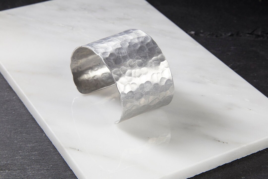 Aluminium Bracelet, Wide Arm Cuff, Aluminium Jewelry, Wide Bracelet ...