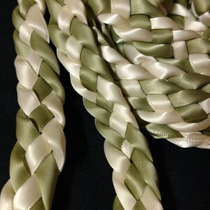 Sage Green and Ivory Ceremony Braid- Tree of Life- 6 or 9 Feet- Wedding ...