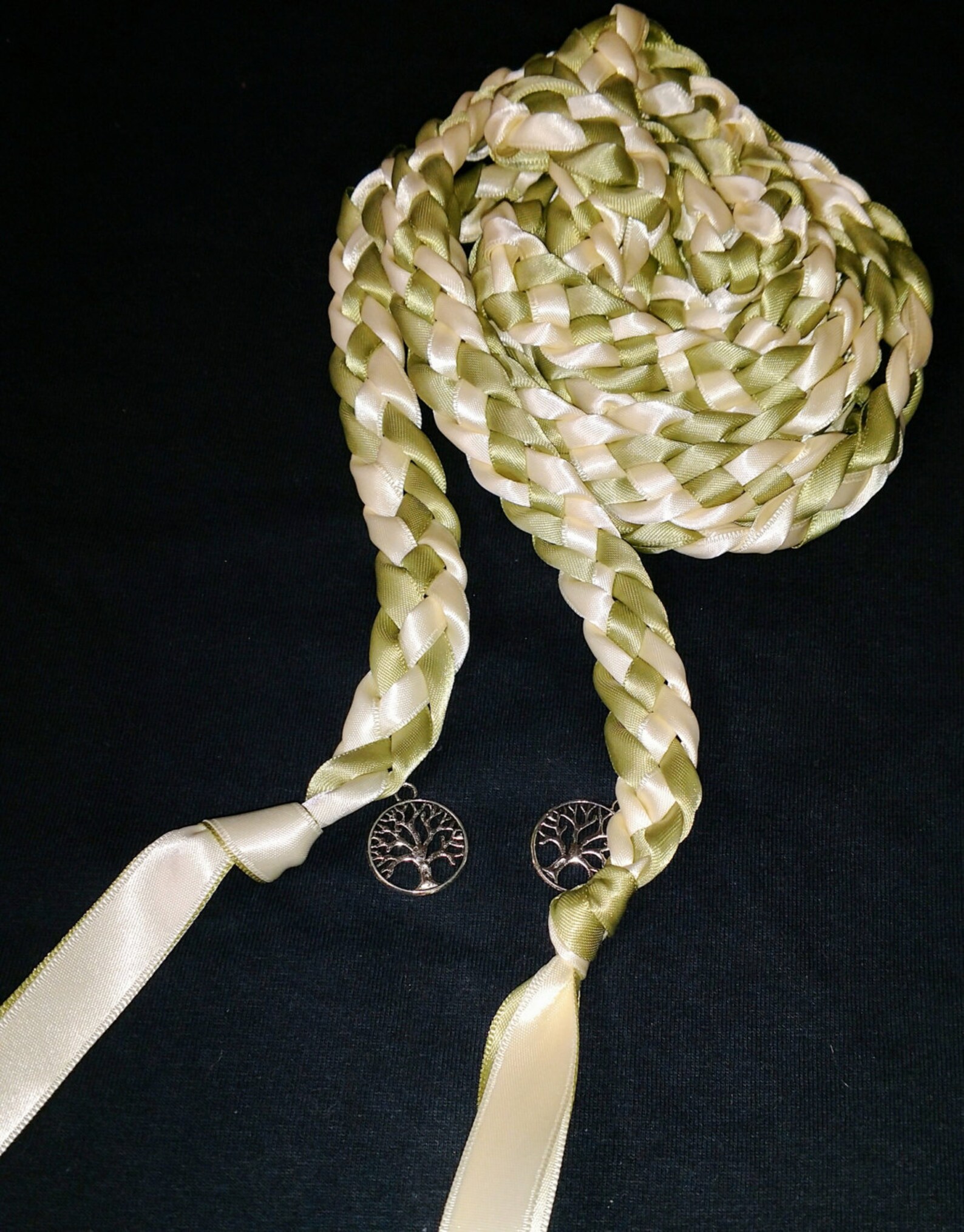 Sage Green and Ivory Ceremony Braid Tree of Life 6 or 9 - Etsy