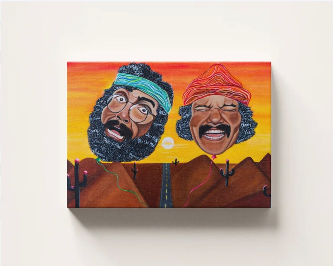 Airheads | Cheech and Chong Art | up in Smoke Art | 420 | Cheech Marin ...