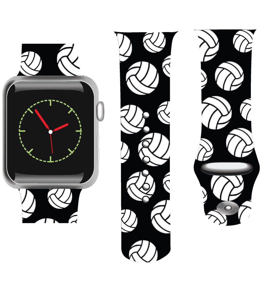 Volleyball Watch Band, Volleyball Gift - Etsy