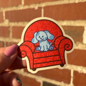 Blue's Clues Thinking Chair Sticker - Etsy