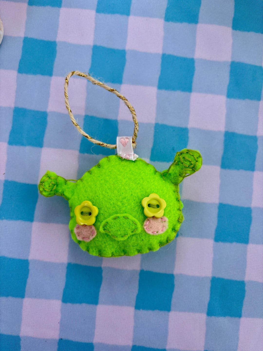 Shrek Felt Ornament - Etsy
