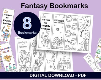 Printable Coloring Bookmarks Dino, Color Your Own Bookmarks, DIY ...