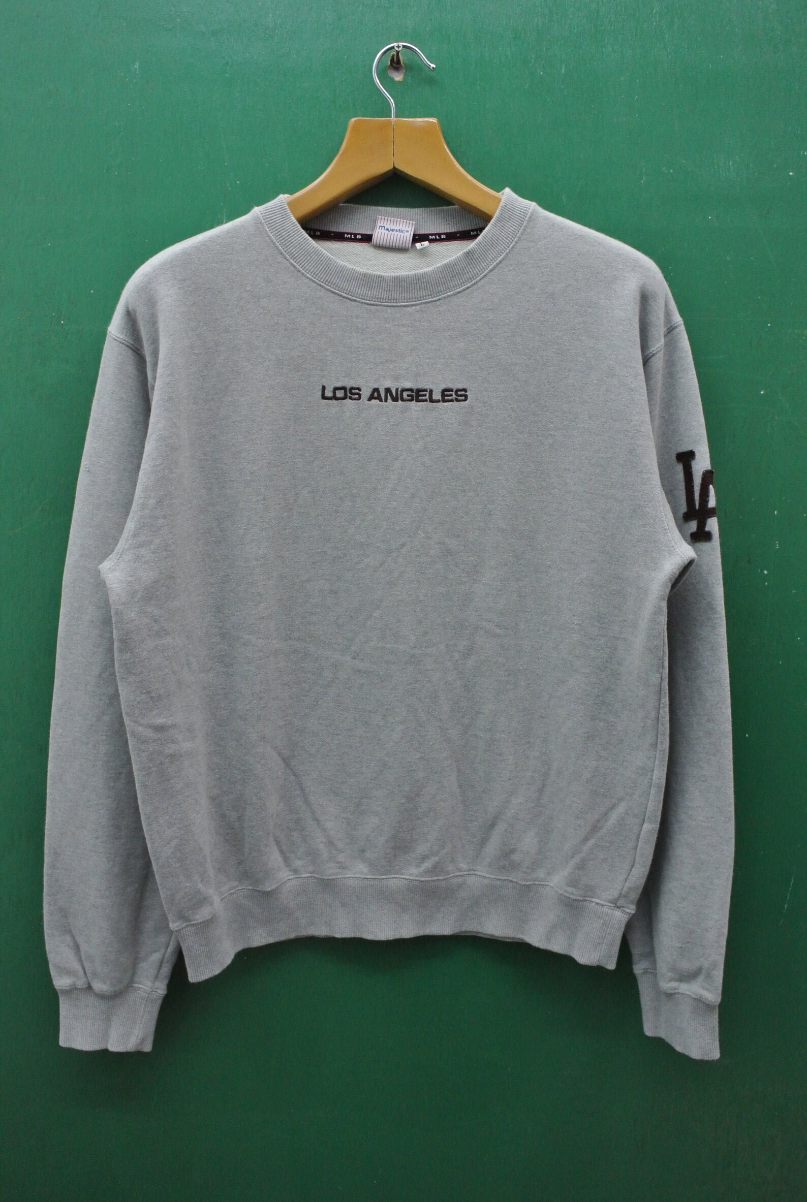 Vintage MLB Los Angeles Sweatshirt Embroidered Logo Major | Etsy