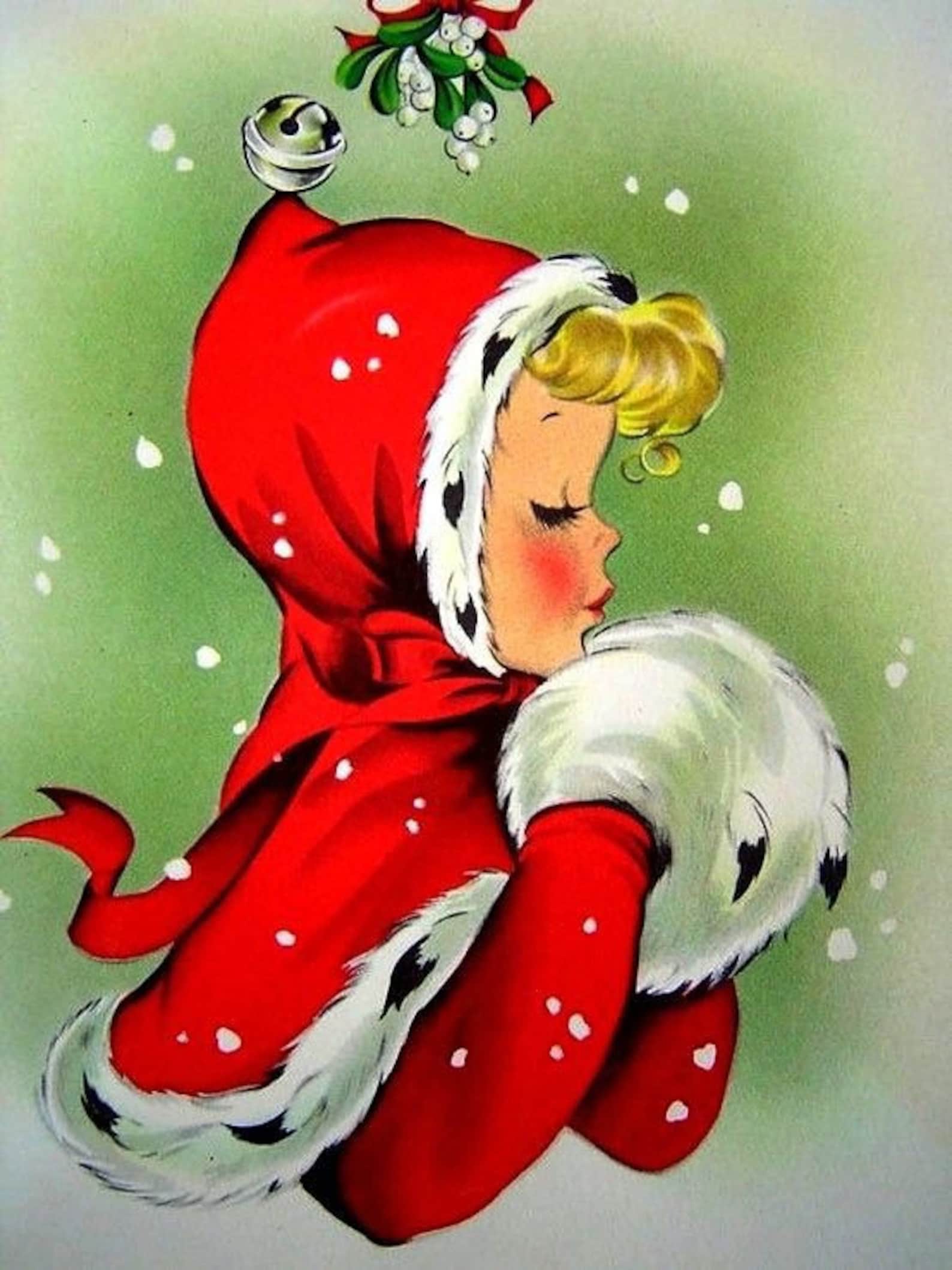 Set of 10-RETRO 1950S CHRISTMAS Cards Mixed - Etsy