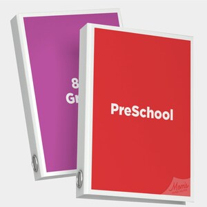 Printable Yearly School Cover Sheets : USA Version - Etsy