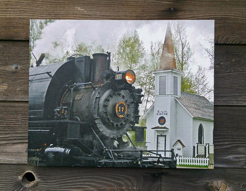 Antique Locomotive, Mount Rainier Railroad, Historic Elbe Church Steam ...