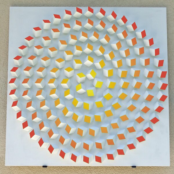 Cube Sculpture - Etsy