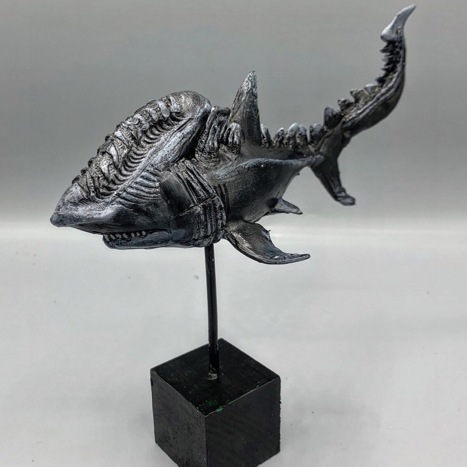 Alien Shark / Xenomorph/ Sharks /collectible/ Shark Figure | Etsy