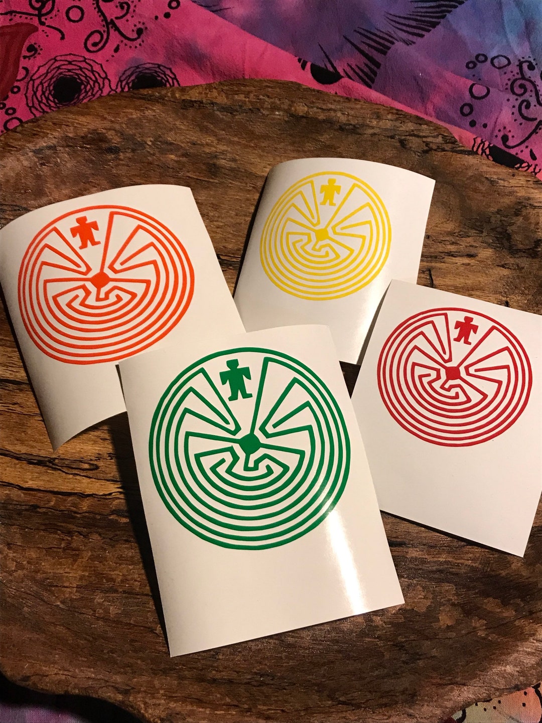 Man in the Maze Decal / Sticker Native Legend of Man in the Maze Maze ...