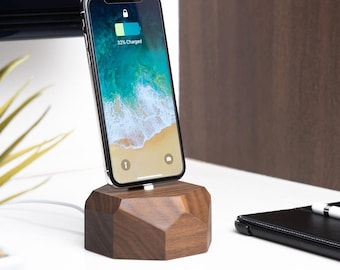 Wood Iphone Stand | Etsy