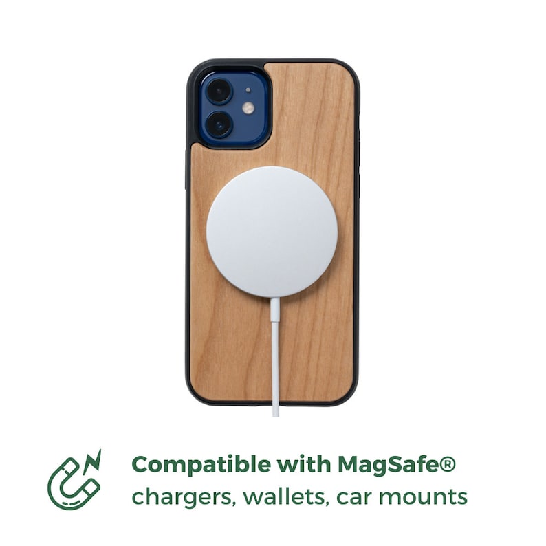 Iphone 12 Magsafe Case Wooden Magsafe Iphone 12 Mini Pro Max - Etsy