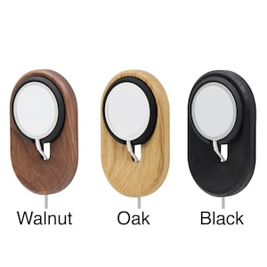 Wooden Magsafe iPhone Wall Mount for iPhone 14, iPhone 13, iPhone 12 ...