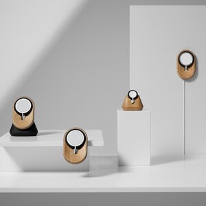 Wooden Magsafe iPhone Wall Mount for iPhone 14, iPhone 13, iPhone 12 ...