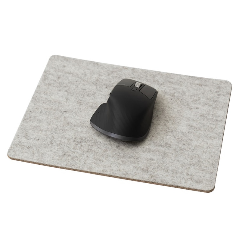 Felt and Cork Mousepad Designer Large Mousepad Merino Wool | Etsy