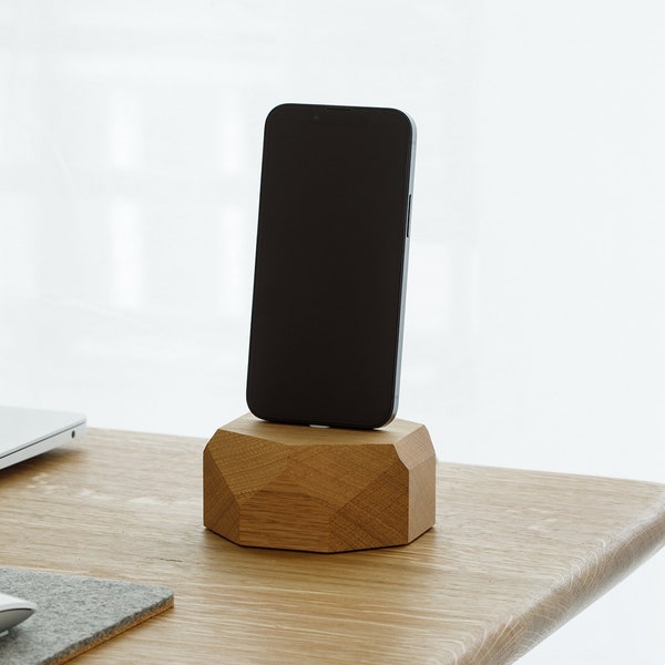 Wood iPhone Stand - Etsy