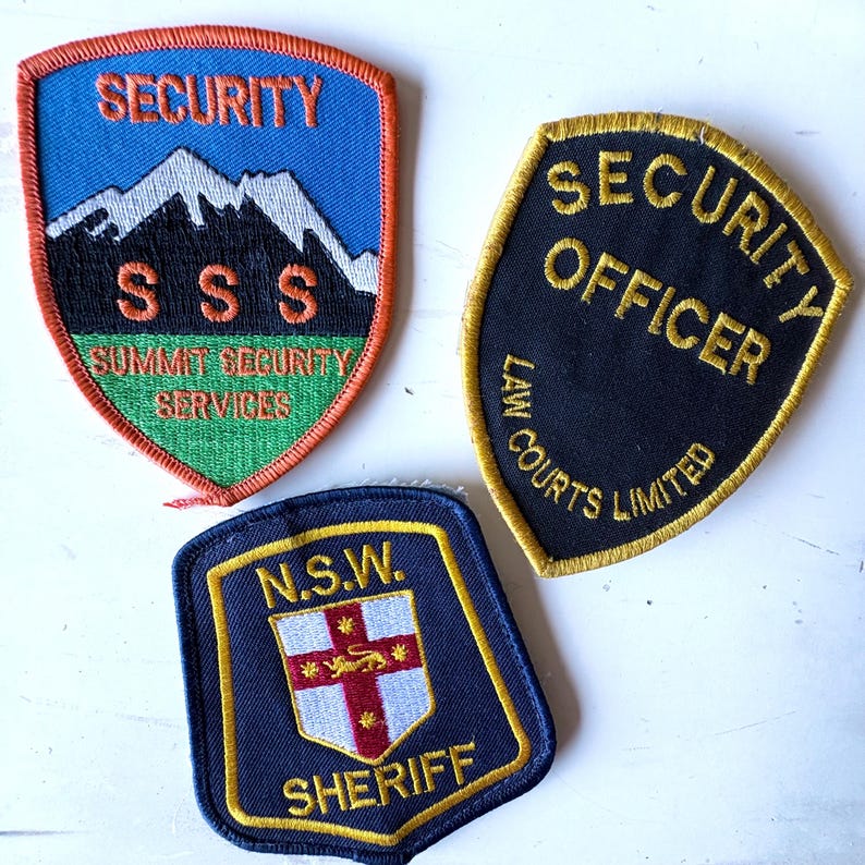 Vintage Australian Service Patches – Council, Ranger, Police, Military ...