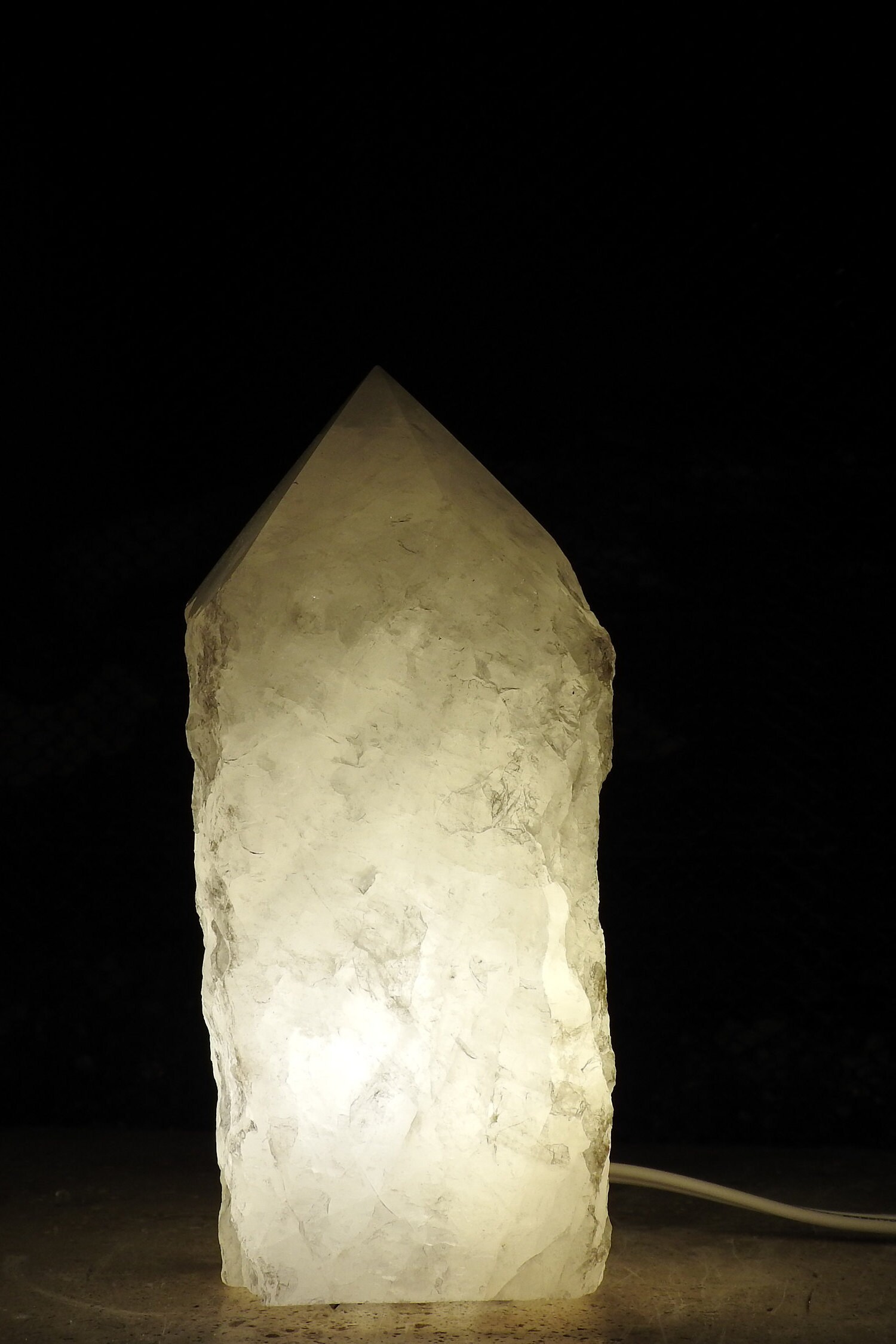 Quartz Crystal Light Night LightChakra | Etsy