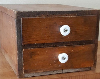 Antique wood drawers | Etsy