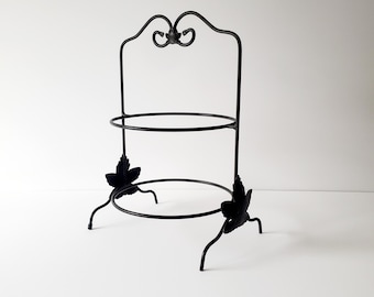 3 Tier Pie Plate Stand Vintage Tiered Dessert Rack - Etsy