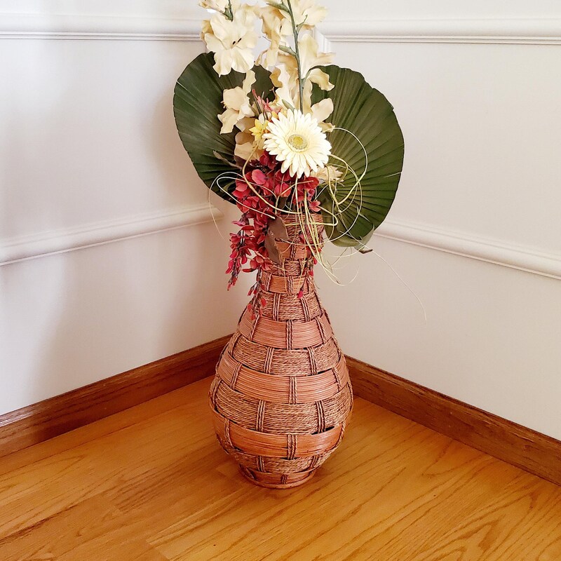 Basket Vase - Etsy