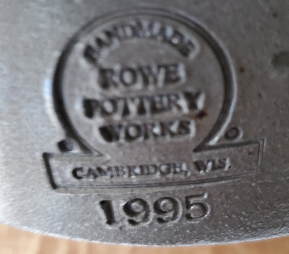 Vintage Rowe Pottery Works Canister - Etsy