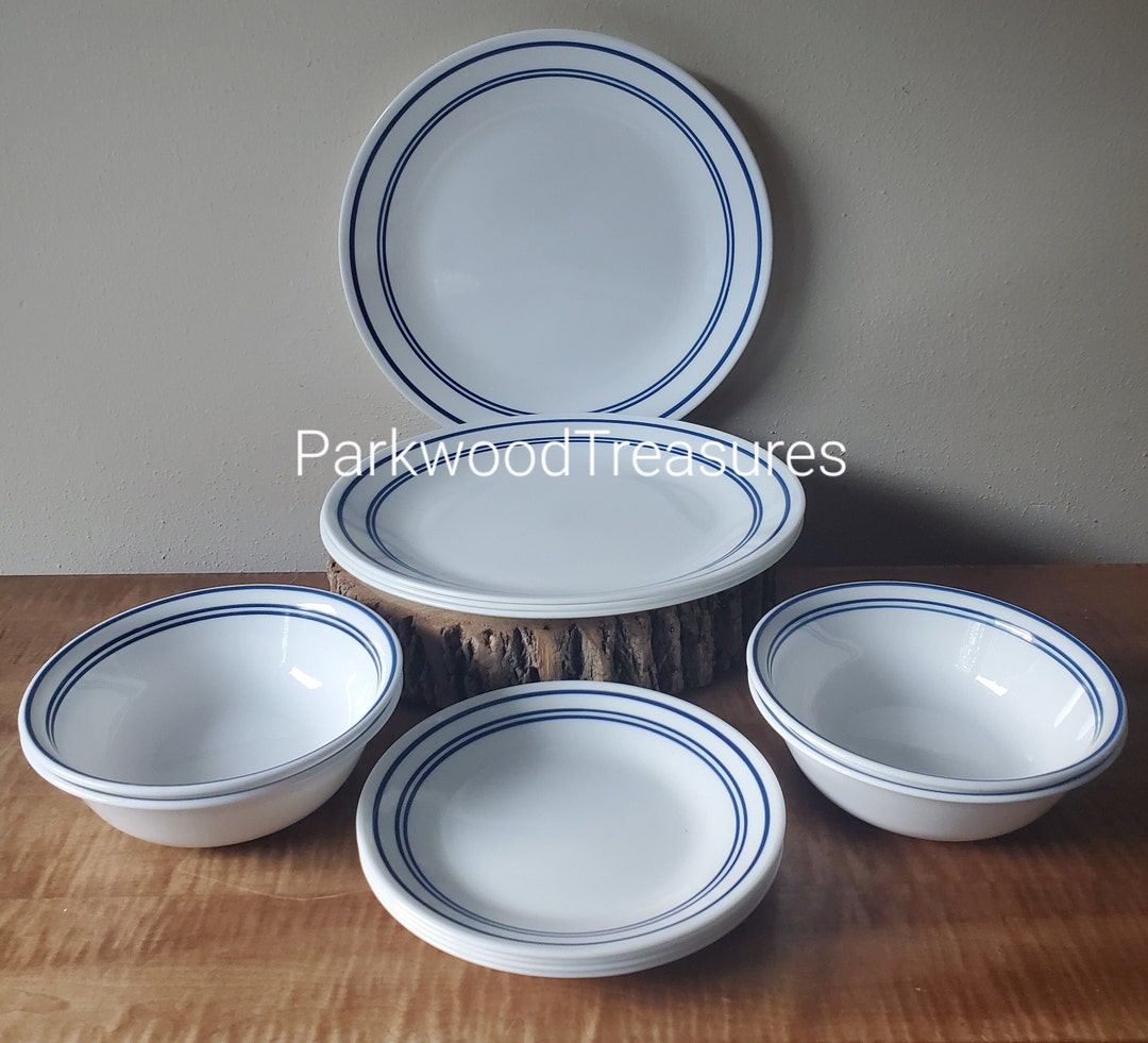 Vintage Corelle Classic Cafe Original Blue - Etsy