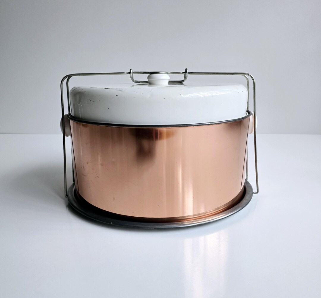 Metal Cake Keeper 1950's Vintage Cake and Pie Carrier - Etsy