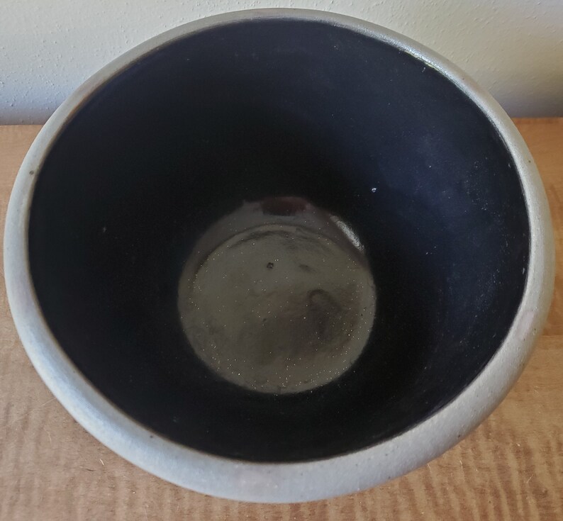 Vintage Rowe Pottery Works 9 Stoneware Bowl Rowe Salt - Etsy