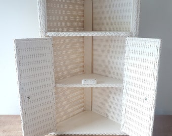 Wicker Corner Shelf - Etsy