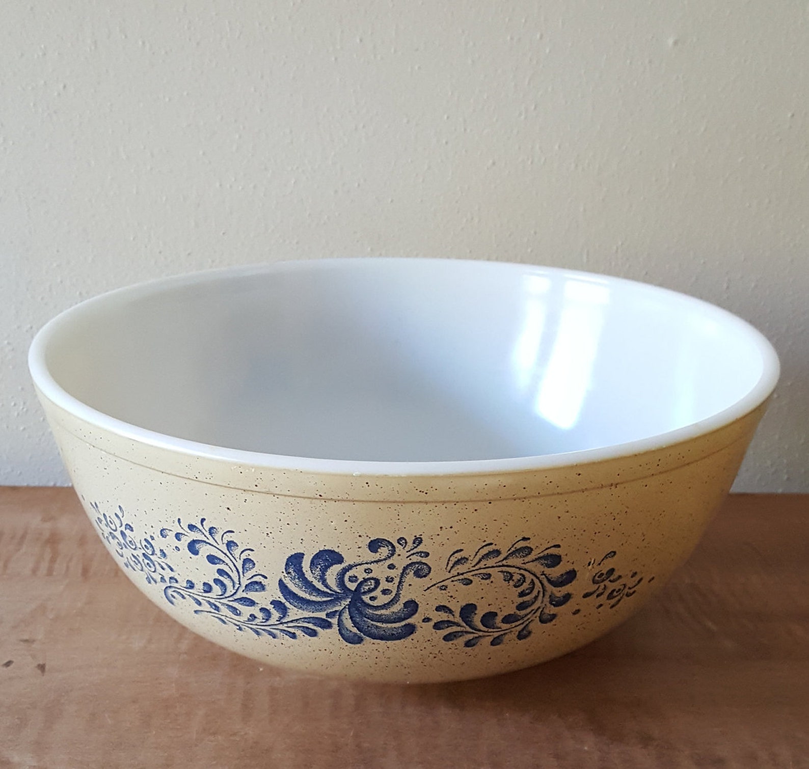 Vintage Pyrex Homestead Mixing Bowl Set: Nesting Bowls 401-404 /details ...