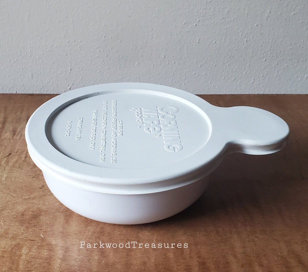 Vintage Corning Ware Grab-it White Single Serve 150-B .4L + Lid - Etsy