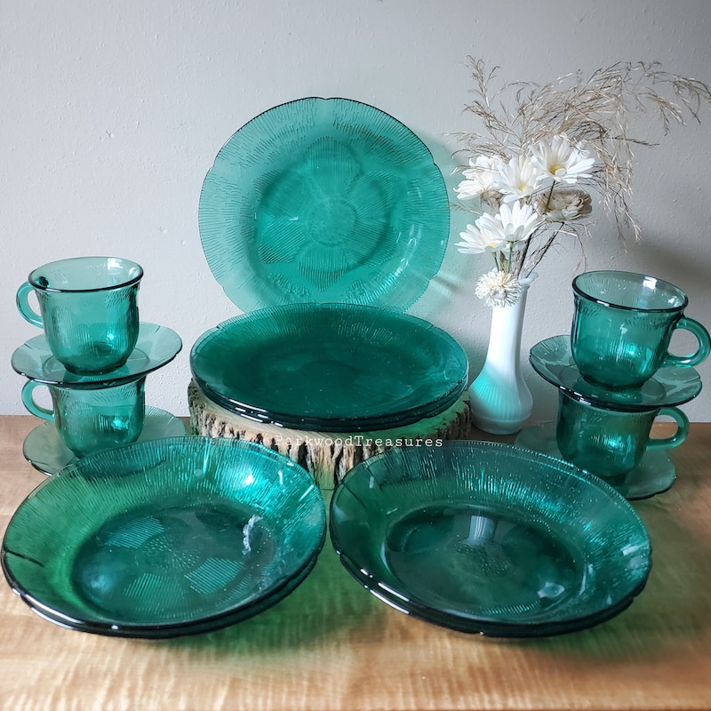 Green Dinnerware - Etsy