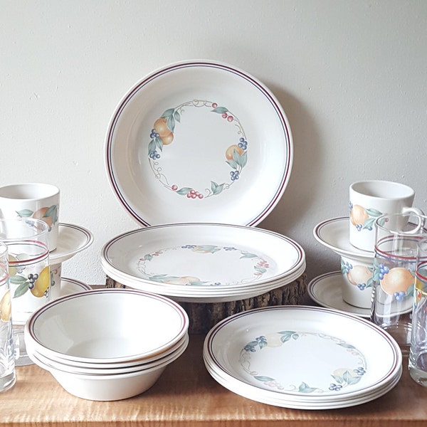 Corelle Dinnerware Set Abundance - Etsy