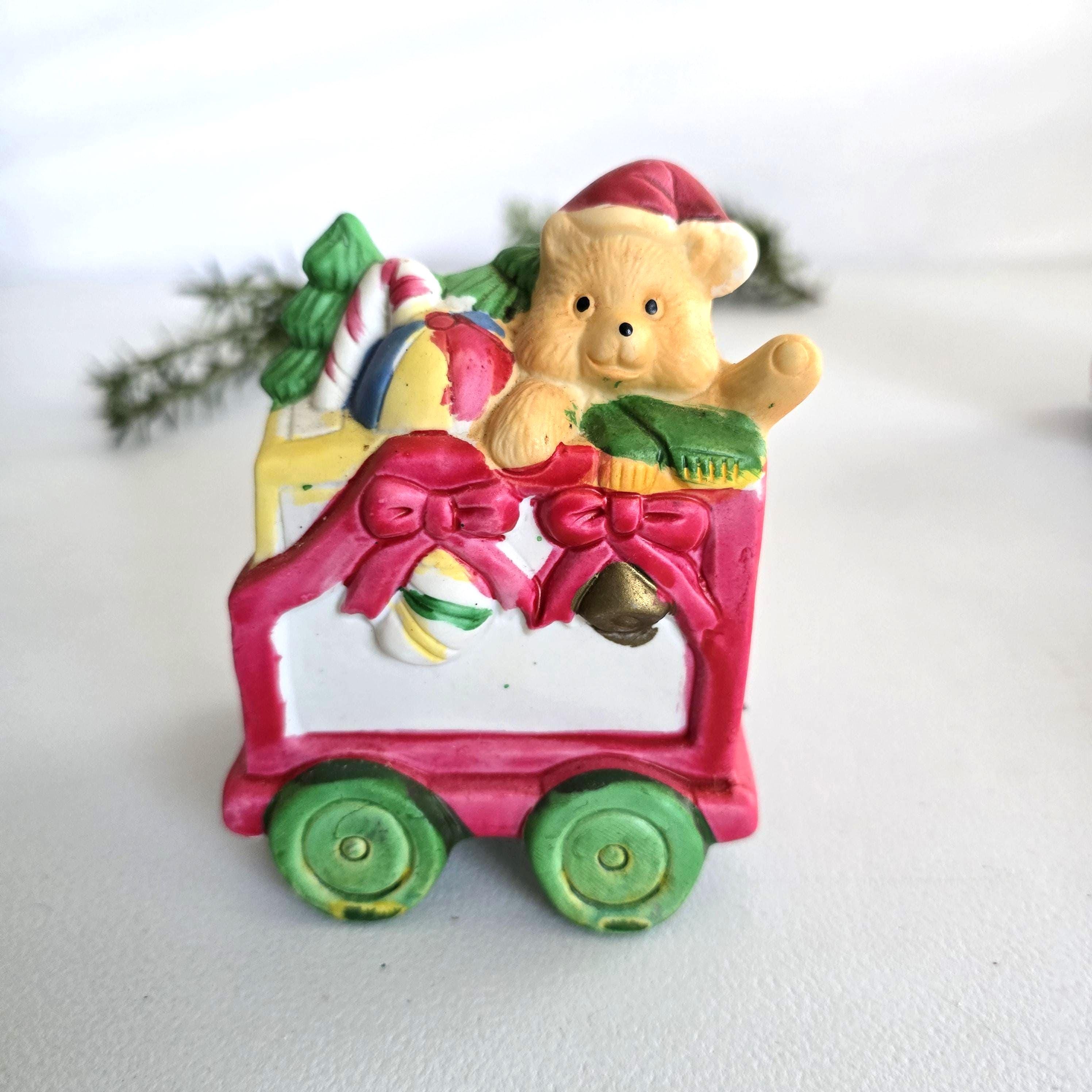 Vintage Ceramic Christmas Train: With Box - Etsy