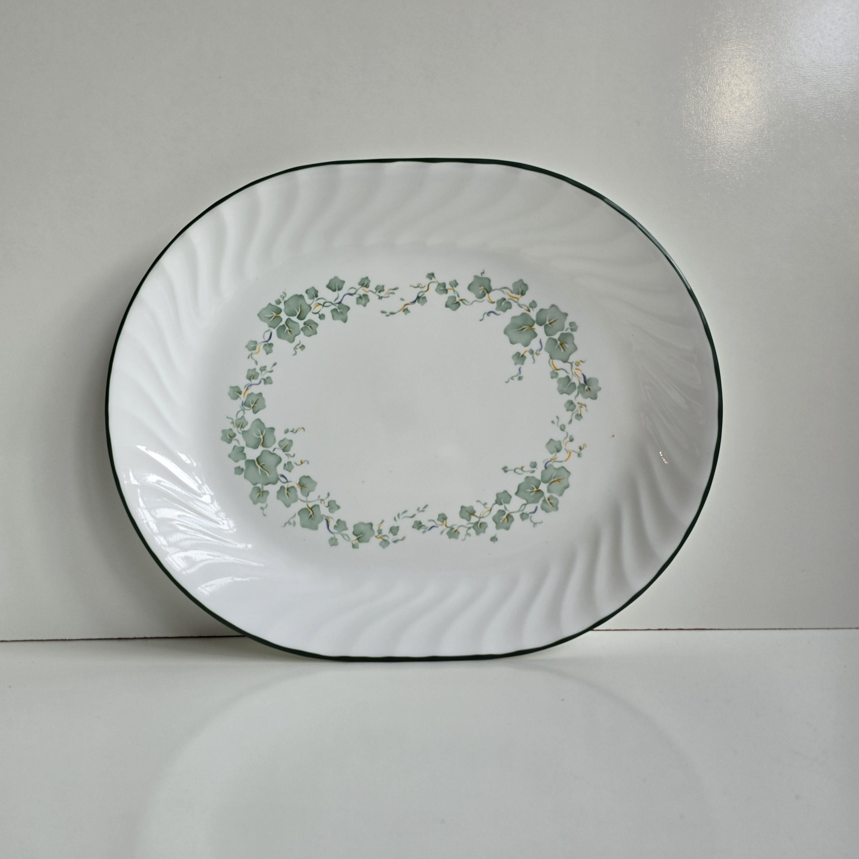Vintage Corelle Callaway Ivy Dinnerware: 21 Piece Set for 4 Guests - Etsy