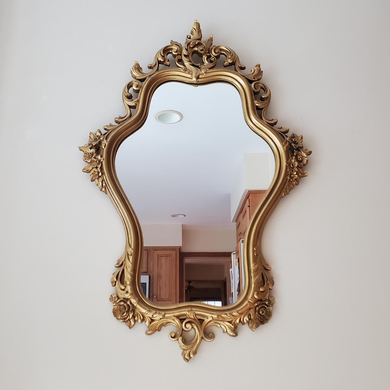 Antique Gold Mirrors - Etsy