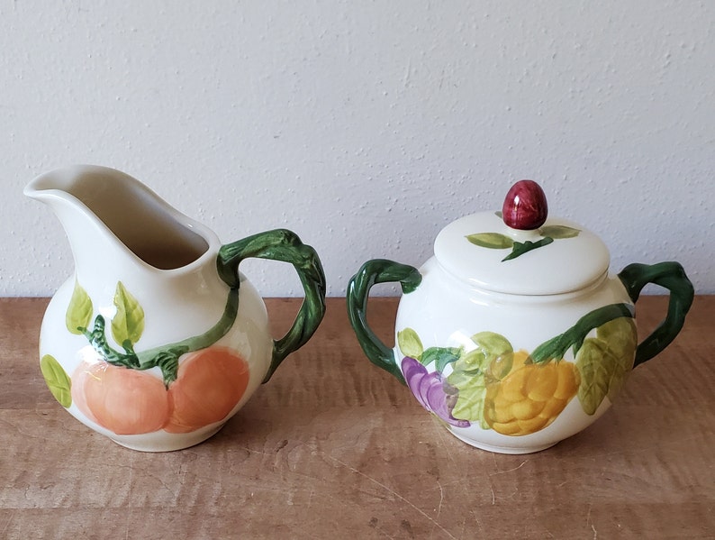Vintage Franciscan Fresh Fruit Dinnerware 23 Piece Set for 4 - Etsy