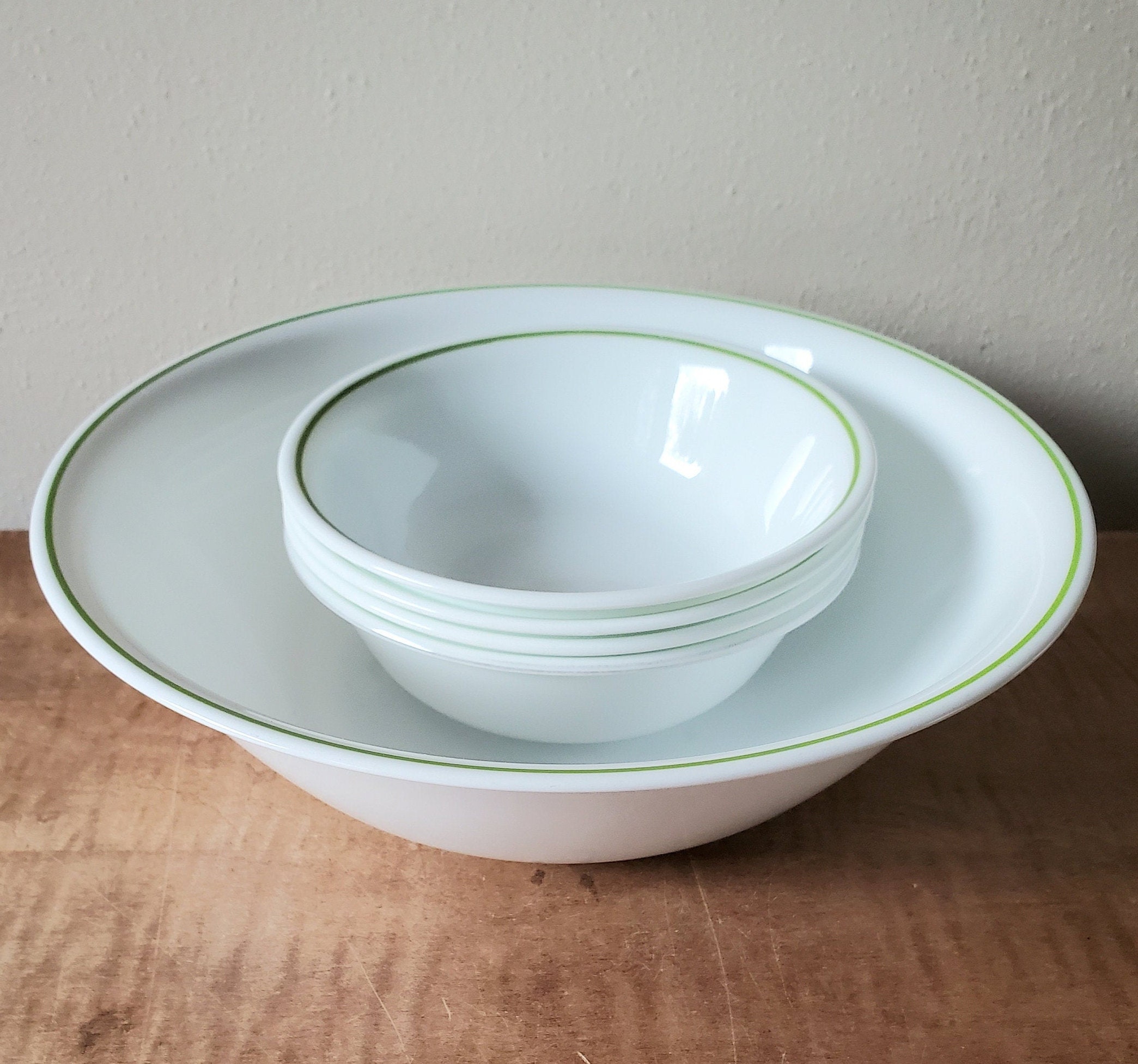 Vintage Corelle Spring Meadow Dinnerware 21 Piece Set for 4 | Etsy Israel