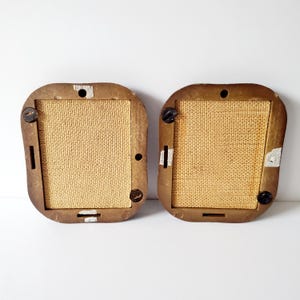 2 Wallet Frames Vintage Cameo Frames Wall Hanging With Glass - Etsy