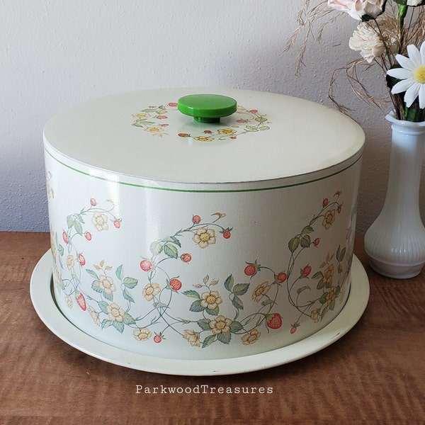Vintage Cake Tin - Etsy