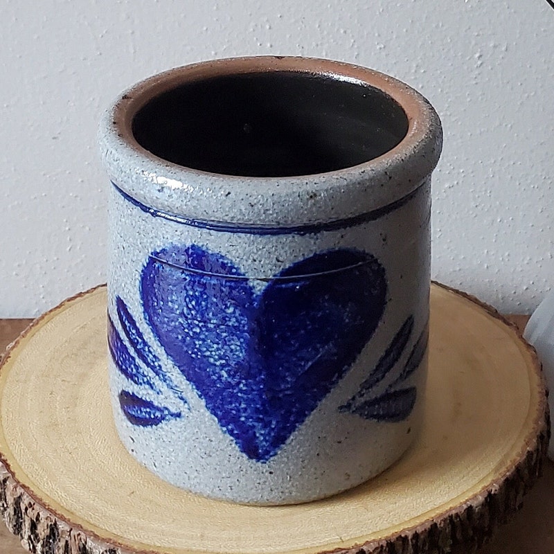 Rowe Pottery Heart - Etsy