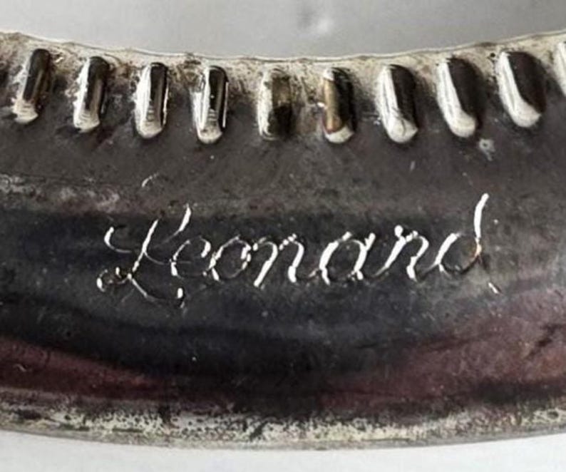 Vintage Leonard Silver Plated Coasters: Set of 4 - Etsy