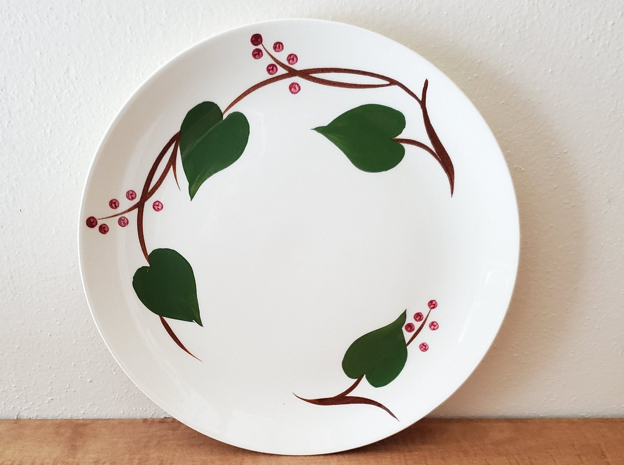 Vintage Blue Ridge Southern Pottery Stanhome Ivy Dinnerware 21 - Etsy