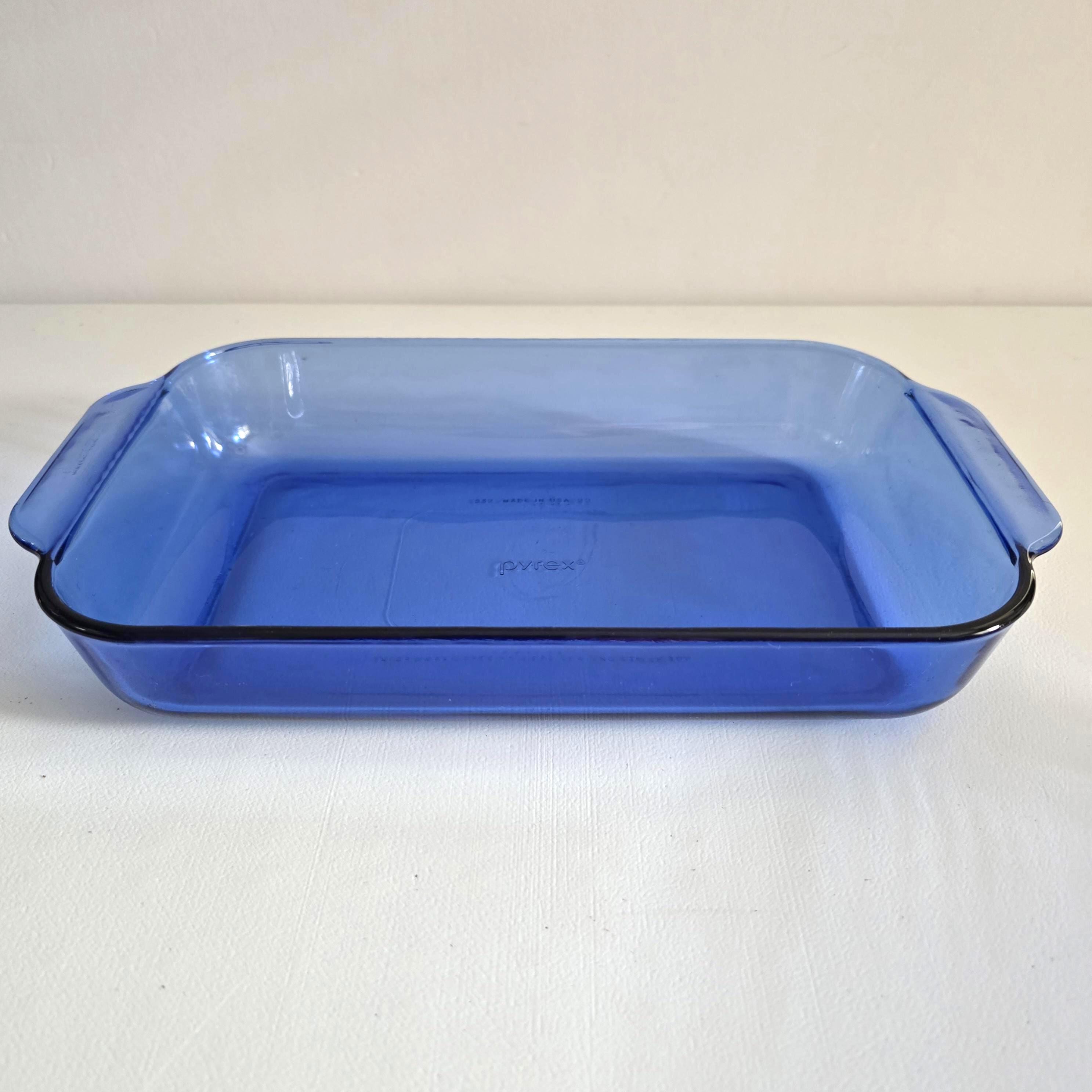 7 Piece Pyrex Anchor Hocking Cobalt Blue Glass Baking Set - Etsy