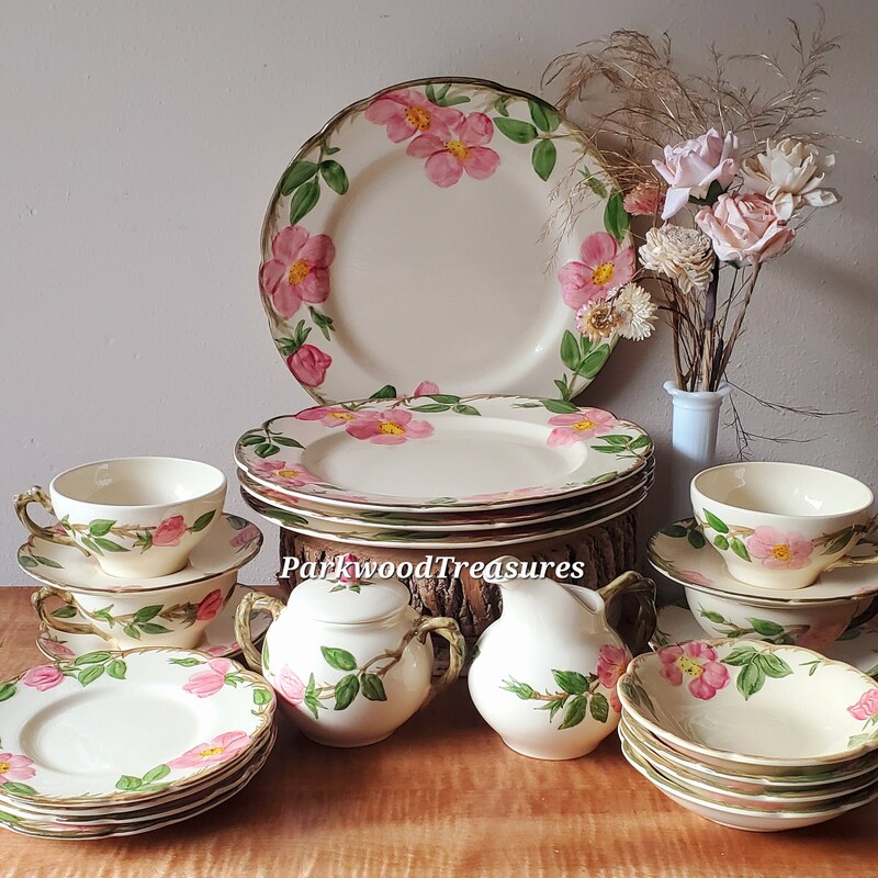 Desert Rose Dishes - Etsy