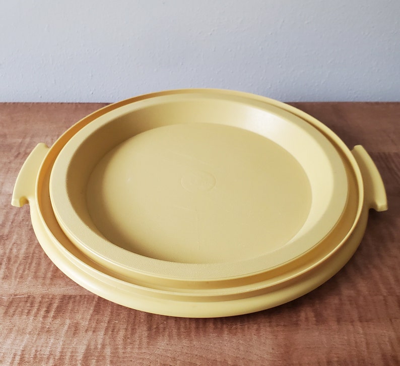Vintage Tupperware Cake Carrier Keeper Tupperware Cake Plate - Etsy