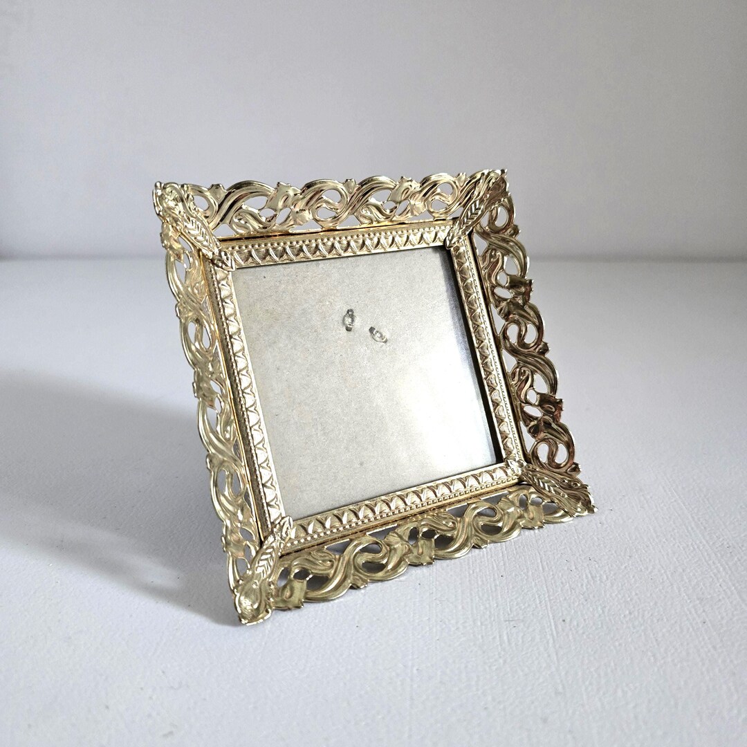 Vintage 3" X 3" Frame Filigree - Etsy