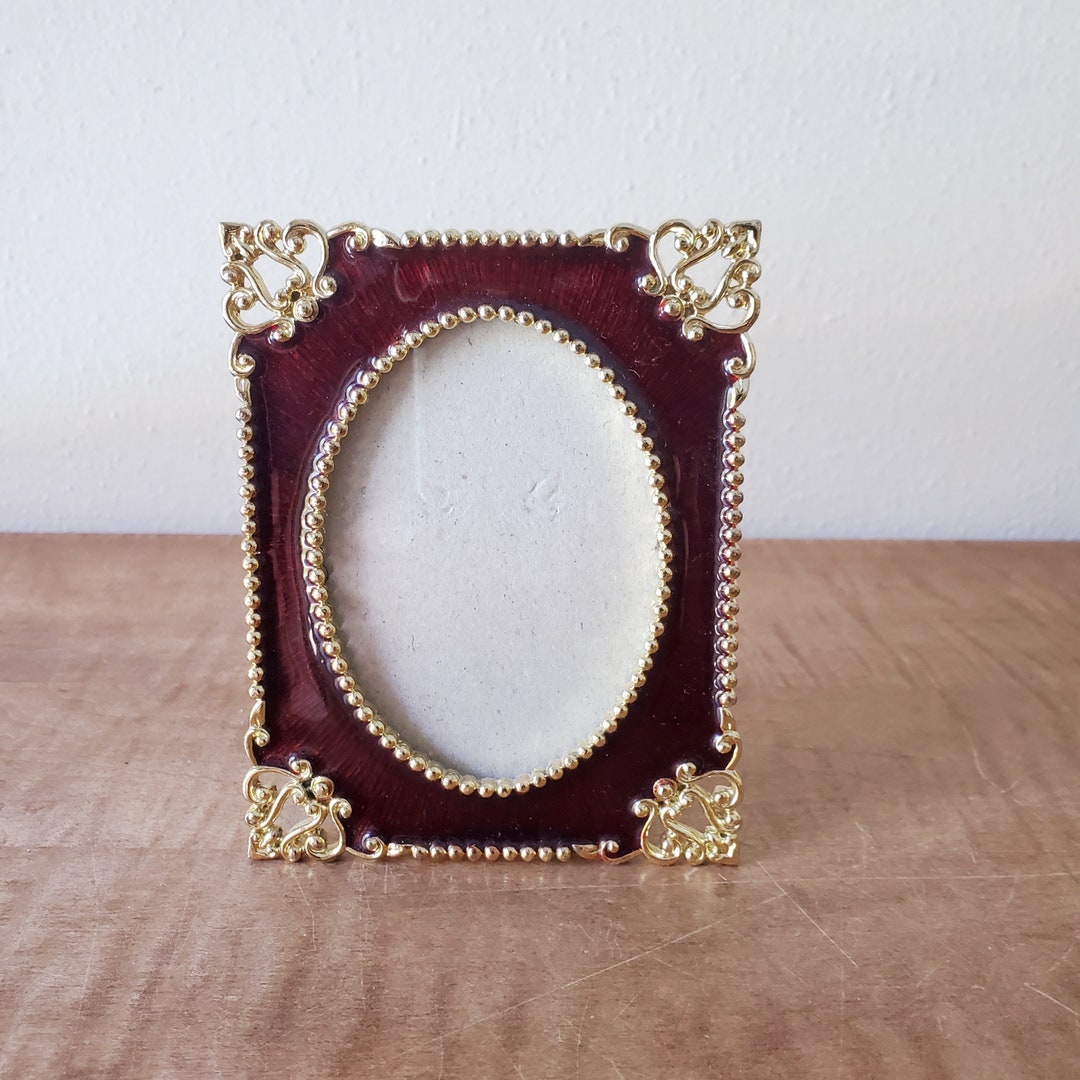 Vintage 2 1/2" X 3 1/2" Frame, Ornate Wallet Frame, Antique Frames ...